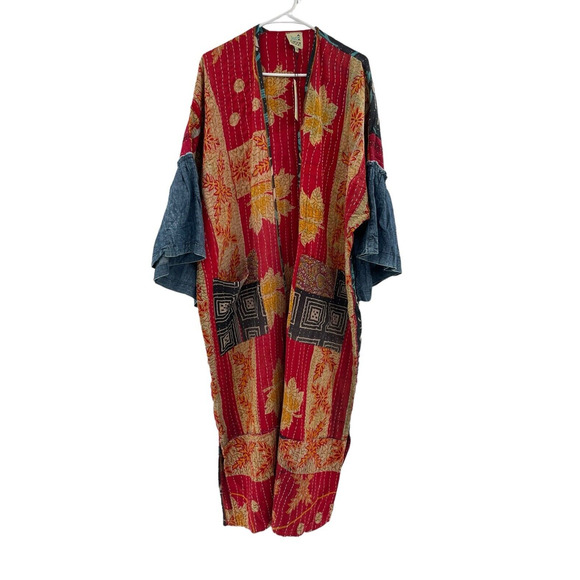 Jaded Gypsy | Jackets & Coats | Jaded Gypsy Kantha Sunrise Kimono ...